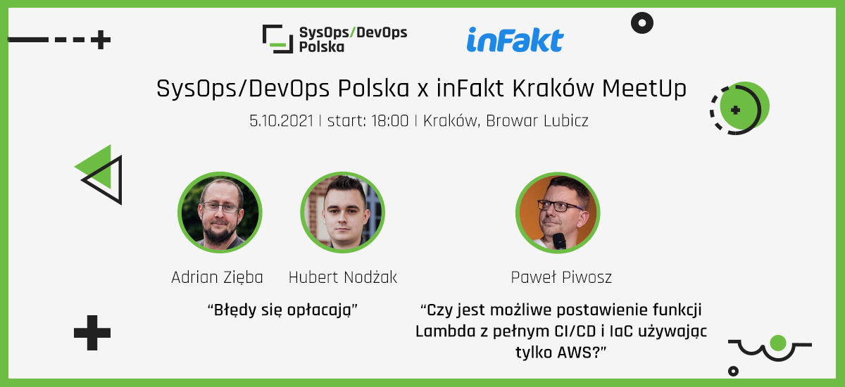 SysOps/DevOps Polska x inFakt Kraków MeetUp