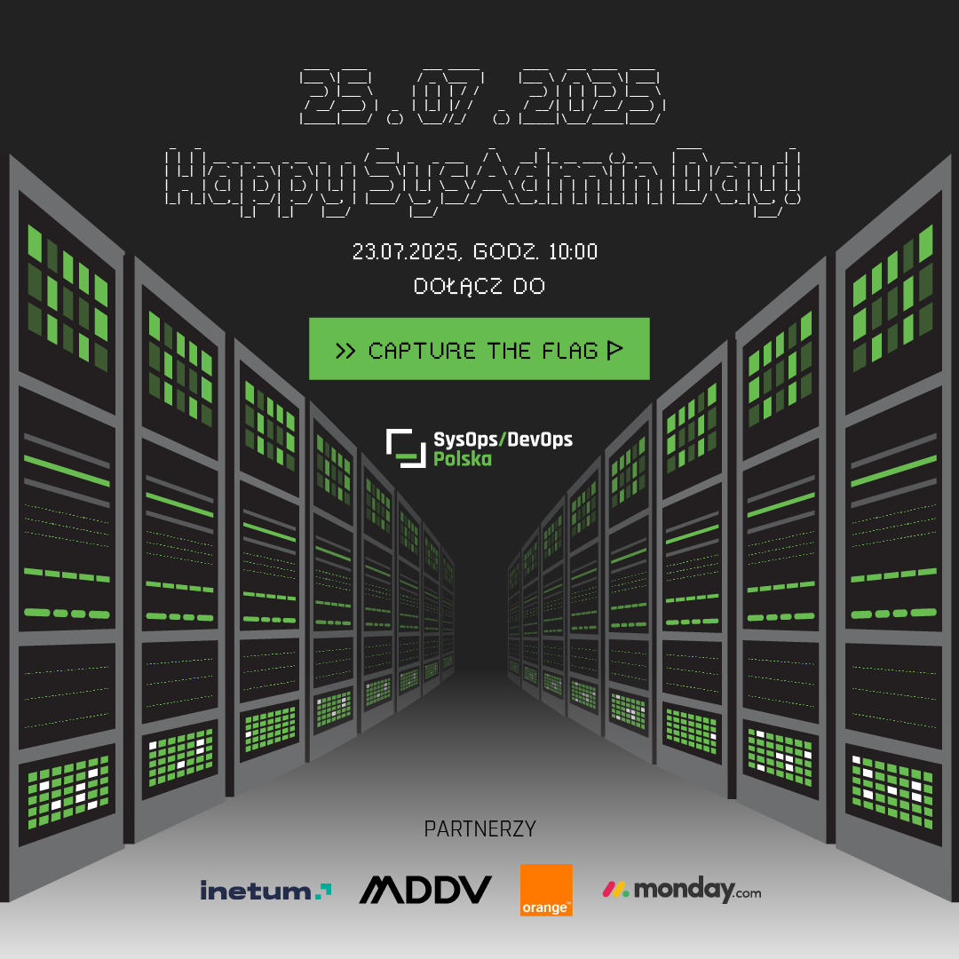 🎉 SysAdmin Day 2025: podejmij wyzwanie Capture The Flag!